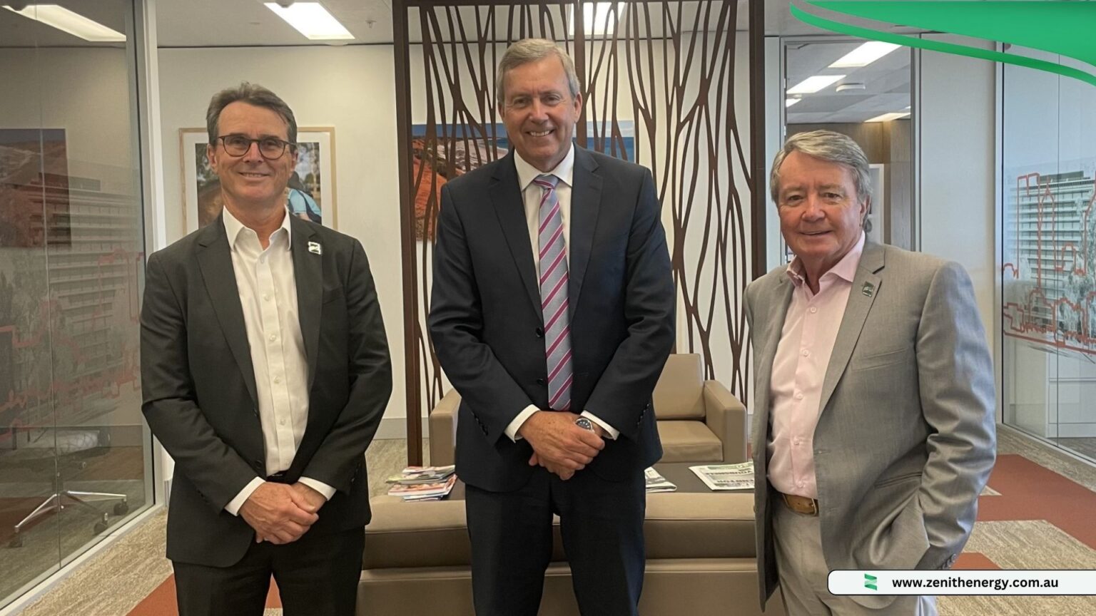 Zenith Energy Explores Collaboration with Hon. Reece Whitby MLA to ...